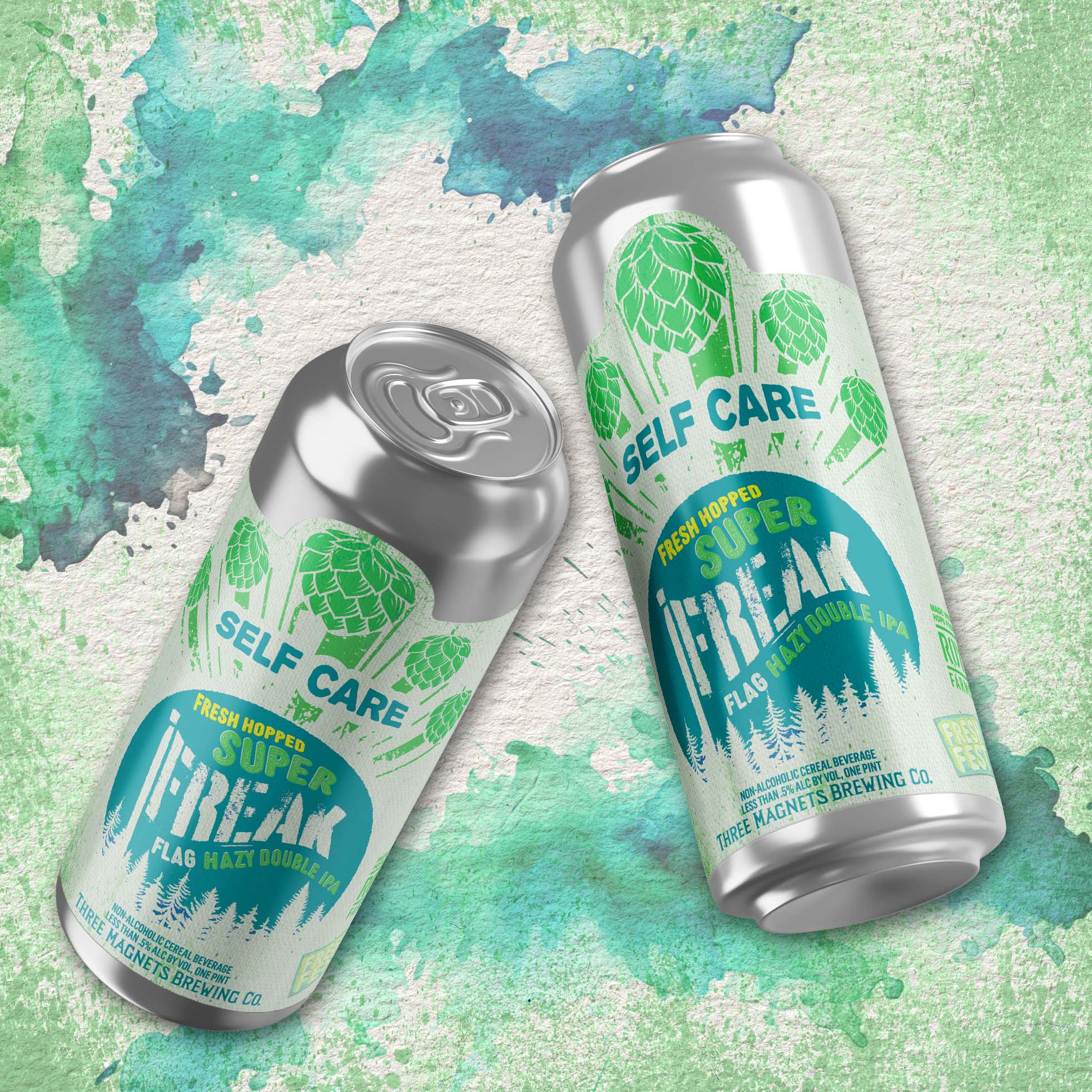 Fresh Hopped Super Freak Flag DIPA (2024) – Drink Self Care